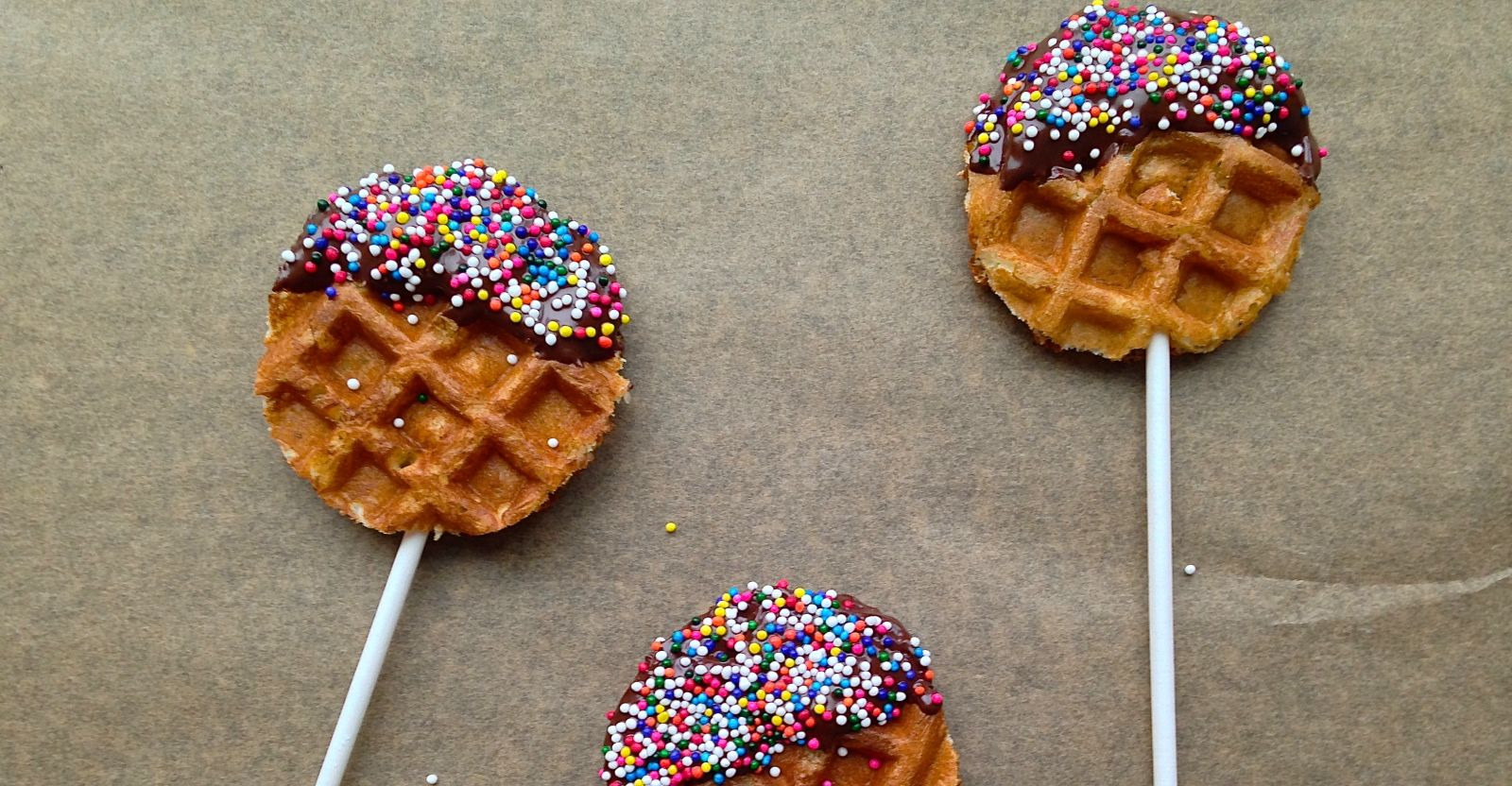 How to Make Waffle Pops