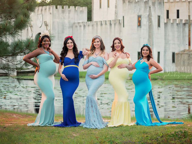Pregnant Disney Princesses Giving Birth
